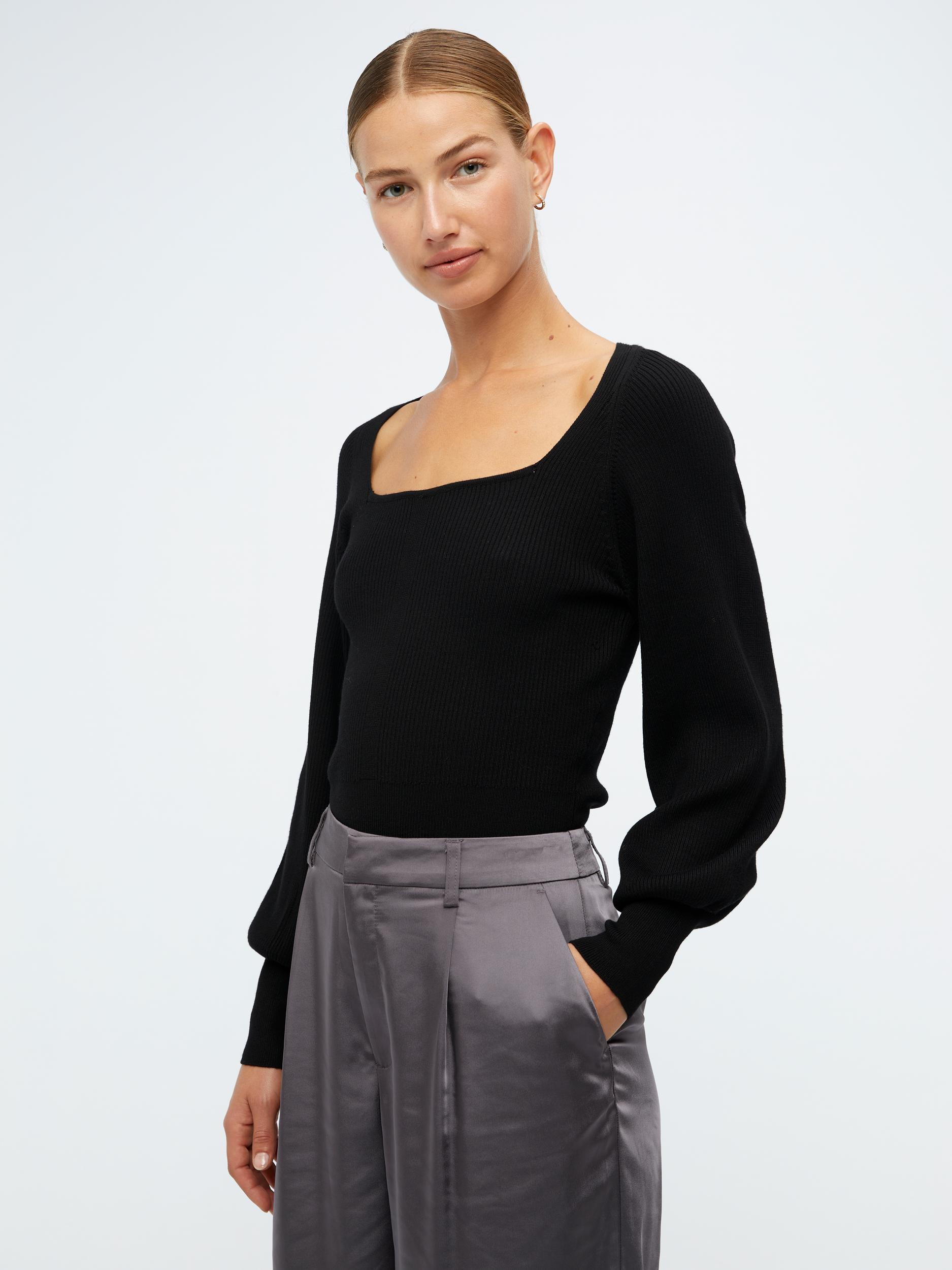 OBJAGNES KNIT PULLOVER – Noor By M