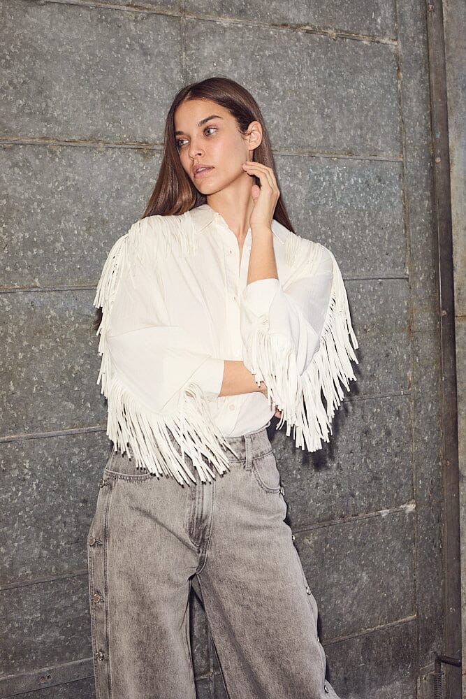 FRINGE SHIRT – Noor By M