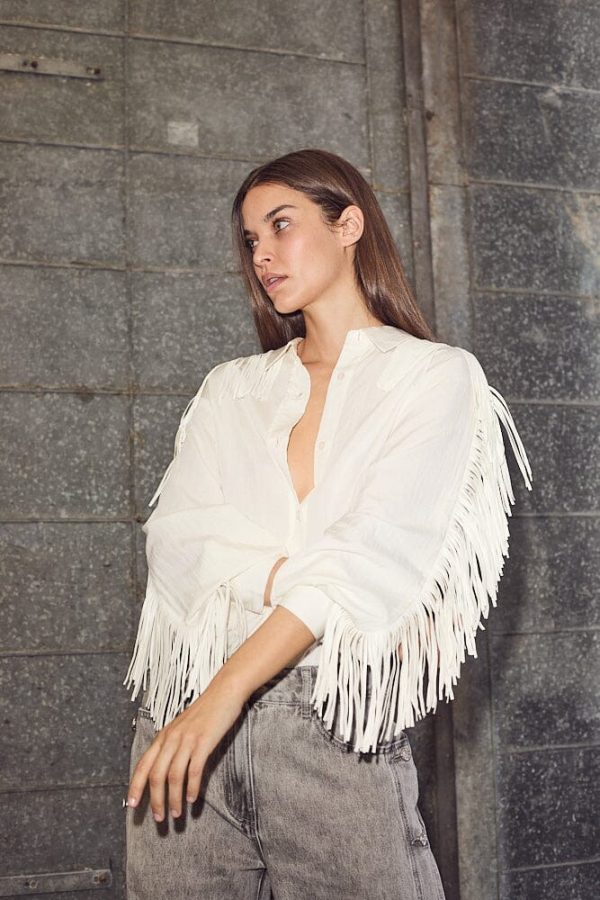 FRINGE SHIRT – Noor By M
